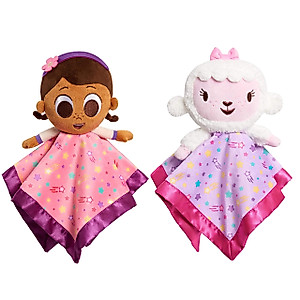 Disney Junior Music Lullabies Lovey Blankies 2-Piece, Doc McStuffins & Lambie