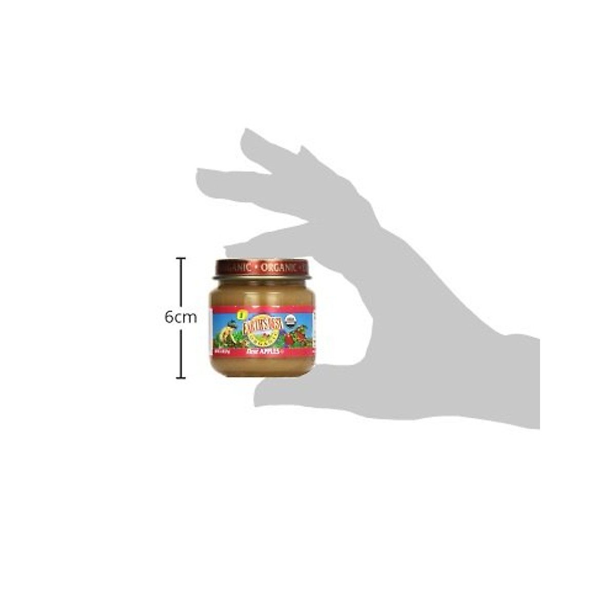 Earth's Best Organic Stage 1 Baby Food, First Apples, 2.5 oz. Jar