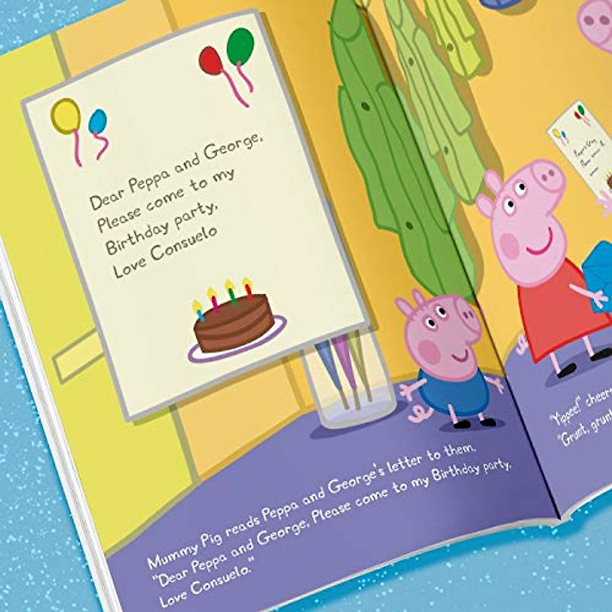Peppa Pig Personalized Book: Your Peppa Pig Birthday Party (Pink) (Large Softback)