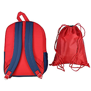 DC Comics Wonder Woman Backpack Lunch Bag Pencil Case Drawstring Sportpack 5pc Set