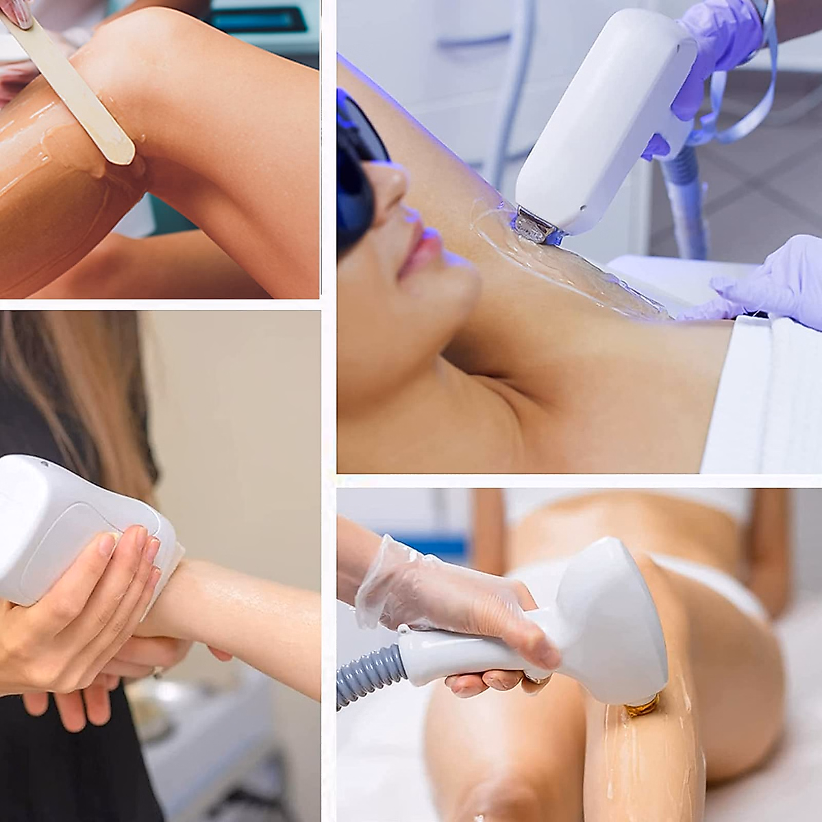 Viowey Cooling Gel for Laser Hair Removal, Microcurrent Conductive Gel for Face, Gel Conductor Used with Beauty Device for Face Body, 10.58Oz