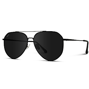 WearMe Pro Polarized Aviator Sunglasses for Women and Men | UV Protection | Reflective Lens | Pink, Blue, Black Aviators
