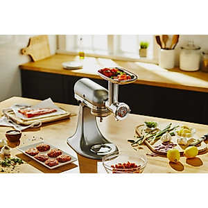 KitchenAid KSMMGAQ Metal Food Grinder Attachment