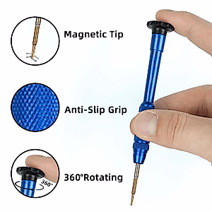 Precision P5 Pentalobe Screwdriver 5 Point Star 1.2mm Screwdriver(TS4) (PL4) for MacBook back panel screws