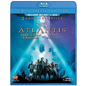 Atlantis: The Lost Empire / Atlantis: Milo's Return: Two-Movie Collection (Three Disc Blu-ray / DVD Combo)