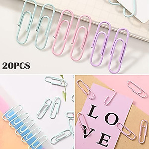 Simonhomes Mini Stapler, Small Stapler with 100 PCS Staples, Blue Stapler Stationery Set with 20 PCS Clips for Office School Home, 10 Sheets Capacity