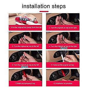 Luxury Red Entry and Drive for Porsche 911, Keyless Enter Cover with Logo for Porsche (Cayenne Panamera Macan)