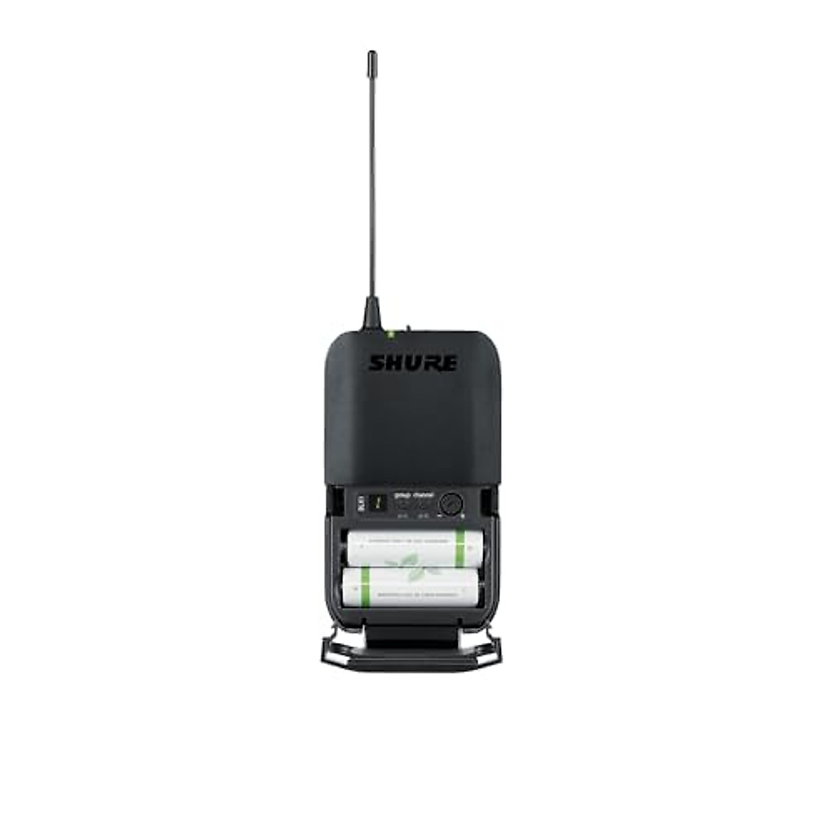 Shure BLX14R UHF Wireless System for Guitar and Bass - 14-Hour Battery Life, 300 ft Range, UHF | Includes 1/4" Jack Instrument Cable & Single Channel Rack Mount Receiver | H11 Band (BLX14R-H11)