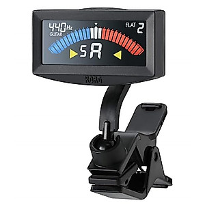Korg Clip-On Guitar Tuner, Black (AW-4G-BK)