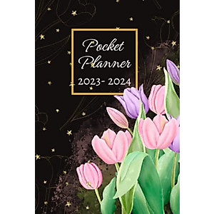 Pocket Planner 2023-2024: Small 2 Year Monthly Agenda for Purse | Chaos Coordinator 2023-2024