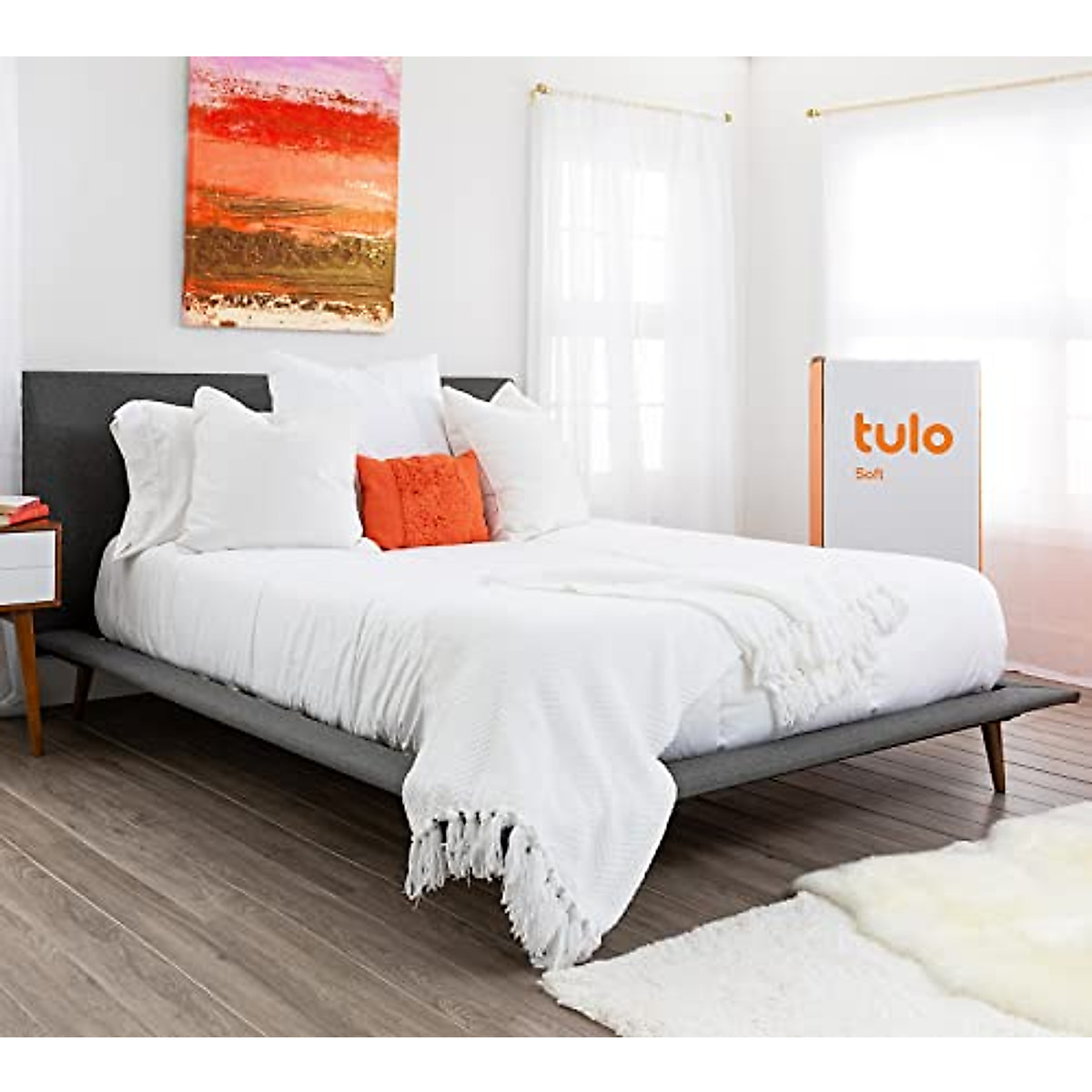 Mattress by tulo, Pick your Comfort Level, Soft King Size 10 Inch Bed in a Box, Great for Sleep and Shoulder and Hip Pressure Relief
