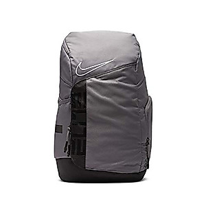 Nike Elite Pro Basketball Backpack BA6164 One Size (GUNSMOKE/BLACK/WHITE)