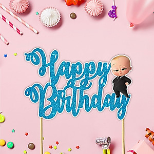 Seyal® Bby Boss Happy Birthday Cake Topper