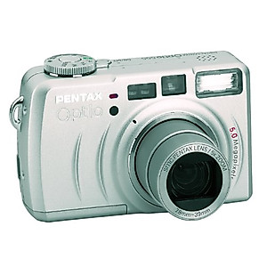 Pentax Optio 555 5MP Digital Camera w/ 5x Optical Zoom