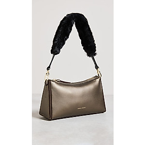 MANU Atelier Women's Mini Prism Bag, Moondust/Black, One Size