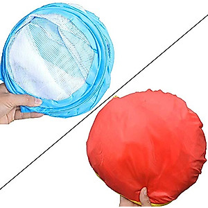YunTrip Small Animals Cage Tent, Breathable & Transparent Pet Playpen Pop Open Outdoor/Indoor Exercise Fence, Foldable Play Pen for Guinea Pig, Hamster, Rabbit, Chinchillas, Hedgehogs, Reptiles