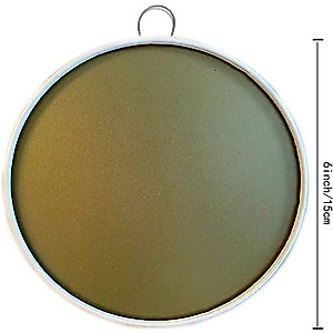 Round Metal Tin Sign Halloween Sign Black Cat Metal Sign Hello Darkness My Old Friends Wall Decoration Halloween Wall Decor for Bar Club Parlor Cafe Store Home 6x6inch