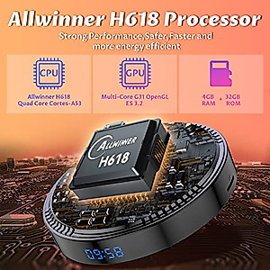 Android TV Box 12.0 4GB RAM 32GB ROM Allwinner H618 WiFi 6 Smart TV Box Set Top Box BT5.0 Ultra HD 1080P 4K 6K HDR10+ Dual Band WiFi 2.4 5.8GHz Android Box