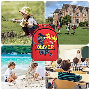 Personalized Backpack Dinosaur For Toddler Boy Girl Kid Preschool Back to School Custom Backpacks Gift For Kids Children Boy Girl