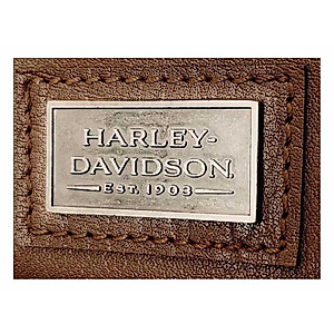 Harley-Davidson Women's Western Tan Buffalo Leather Hip Bag w/Detachable Strap