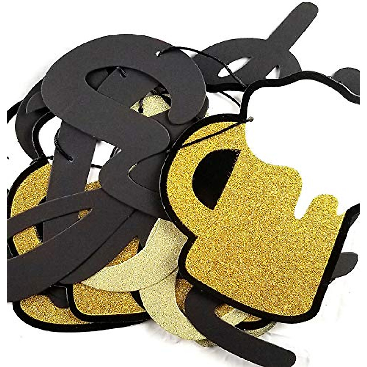 YiiiGoood Interchangeable Numbers Cheers & Beers to Any Age Banner Cursive Banner Beer Birthday Sign Happy Birthday Anniversary Bunting Party Decorations