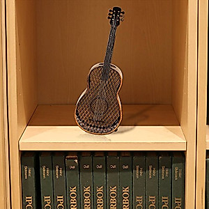 Too-arts Guitar Wine Cork Container Handcrafts Home Decoration