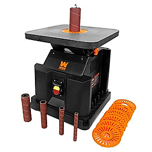 WEN AT6535 3.5-Amp Oscillating Spindle Sander with Extra Large Beveling Table Top