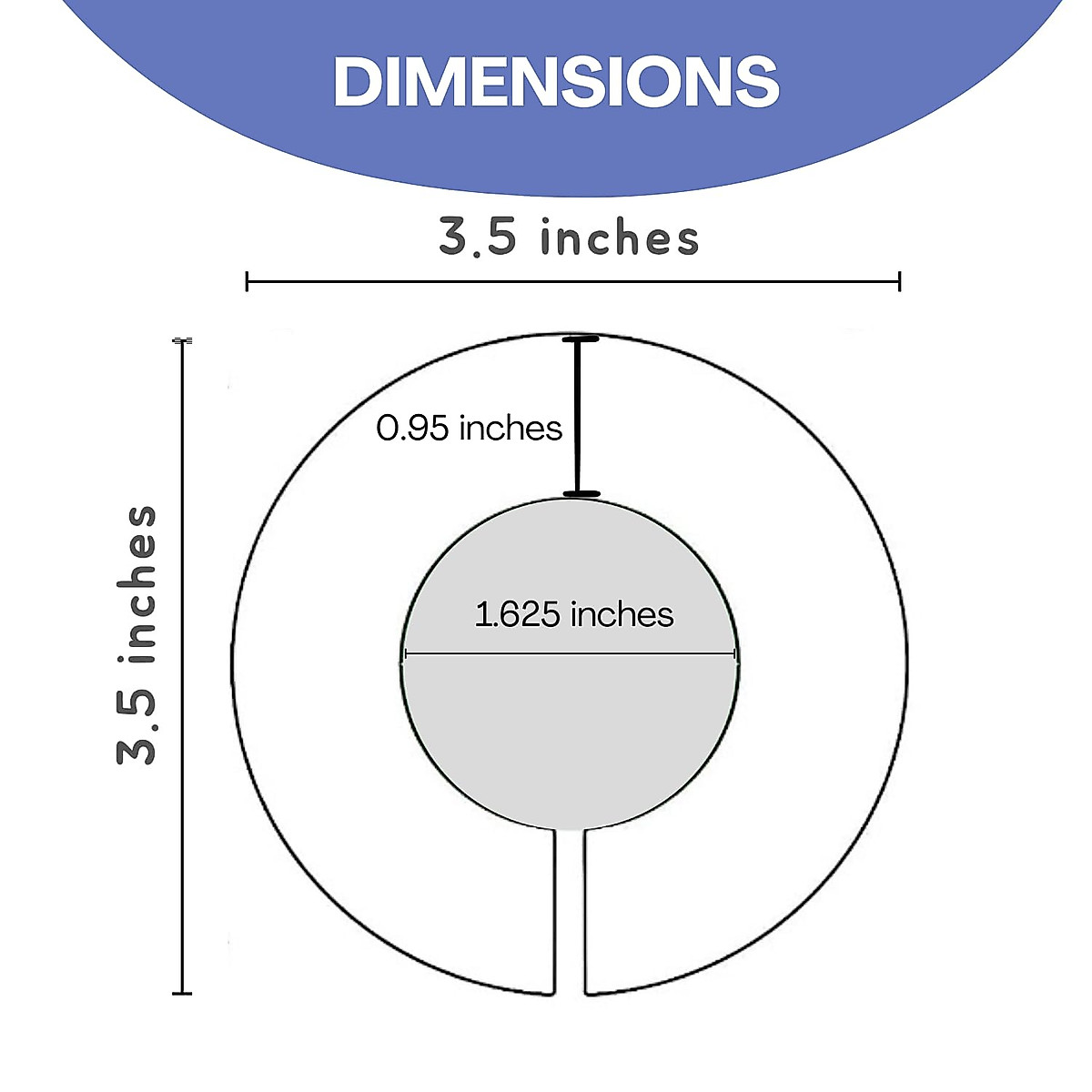 Eli with Love Baby Closet Dividers (Original) – Set of 8 Baby Closet Size Dividers – Ideal Baby Clothes Dividers for Closet – Helps Organize Nursery Closet Hangers by Size/Age
