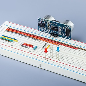 DEYUE Solderless Prototype Breadboard | 1x830 tie in Point Breadboard 2x400 tie in Points Circuit Boards 6x170 tie Points Mini Modular breadboard Kit
