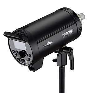 Godox 2Pack DP800III Speedlite Studio Flash Strobe Monolight Bowens Mount Kit for Studio Photography Shooting,Portrait or Video Location with Light Stand,Softbox,Umbrella,Barn Door Kit...