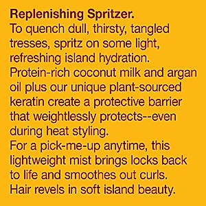 Alba Botanica Mega Moisture Conditioning Leave-In Mist, Coconut Milk, 8 Oz (Packaging May Vary)