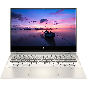 HP Pavilion x360 2-in-1 Convertible Business Laptop, 14” FHD Touchscreen, Intel Core i5-1135G7, Windows 11 Pro, 512GB SSD, 16GB RAM, Long Battery Life, Backlit Keyboard, 32GB Durlyfish USB Card