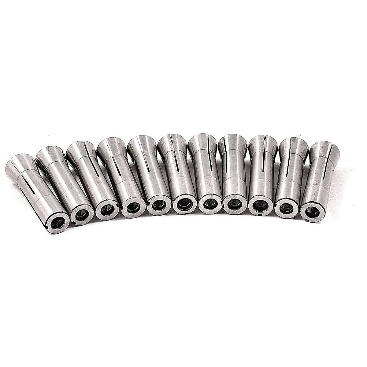 HHIP 4951-0008 11 Piece R8 Collet Set and 12 Piece Collet Rack