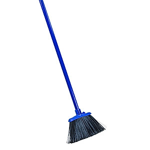Quickie Angle Cut All-Purpose Broom, Upright Broom for Sweeping Indoor or Outdoor