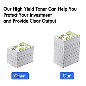 TN227 High Yield Toner Cartridges: Compatible for Brother TN227BK/C/M/Y TN-227 TN223 Replacement for MFC-L3770CDW HL-L3270CDW HL-L3290CDW HL-L3210CW HL-L3230CDW MFC-L3710CW MFC-L3750CDW Printer (4-Pac