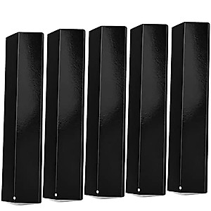 Yiming Grill Heat Plate Shields for Brinkmann 810-3660-S, 810-2512-S, 810-8411-5, 810-2511-S Grill Replacement Parts, 15 3/8" Porcelain Steel Gas Grill Heat Tent Flame Tamer for Uniflame, Aussie.