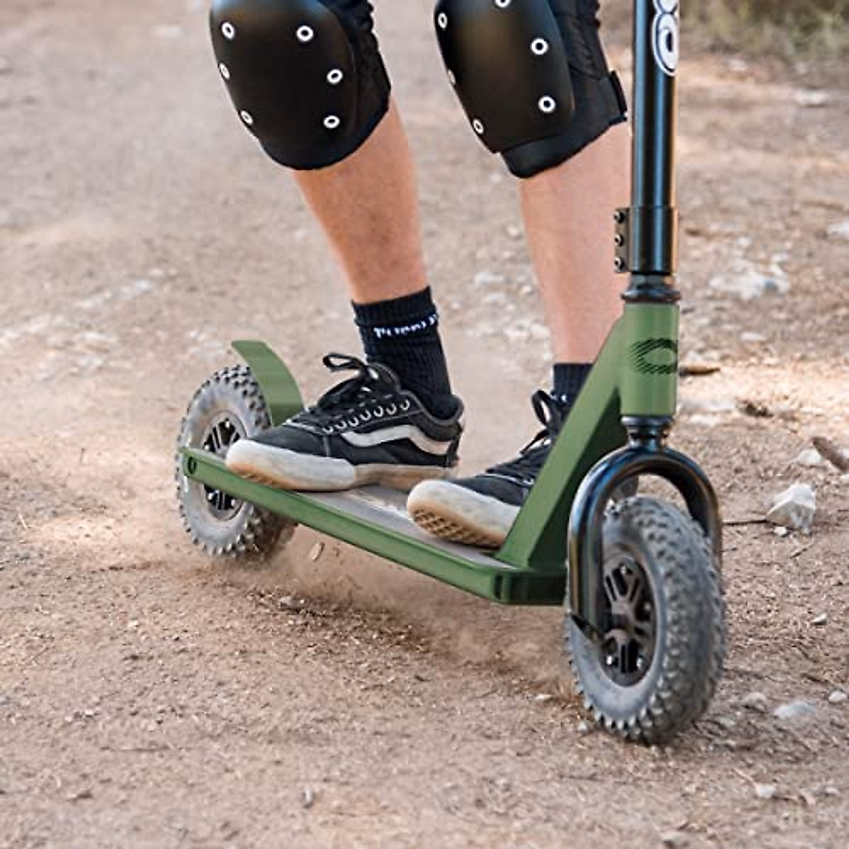 Osprey Dirt Scooter | for Adults and Beginners Bicycle with Chunky Road Tyre Off Road All Terrain Pneumatic Trail Tires and Aluminium Deck, Multiple Colours