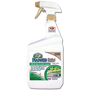 Bonide Captain Jack's Deadweed Brew, 32 oz Ready-to-Use Spray, Controls All Types of Weeds and Grasses, For Organic Gardening