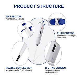 10mL Pipette with 100pcs 10mL Pipettor Tips