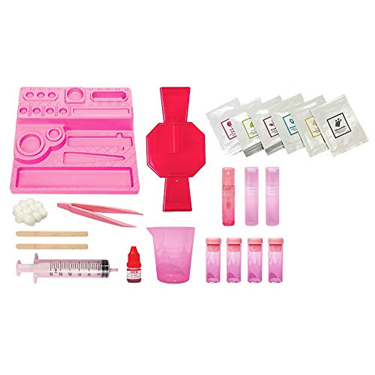 Thames & Kosmos Sweet Candy Perfume Lab STEM Kit | Design & Make Candy-Scented Perfumes! | Explore The Science of Scents | Includes Candy-Shaped Perfume Bottle with Atomizer and 6 Sweet Fragrances
