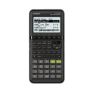 Casio fx-9750GIII, Standard Graphing Calculator, Python and Natural Text Book Display, Black