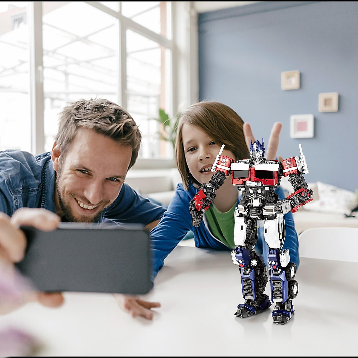 YOLOPARK Transformers Toys Optimus Prime, 7.87 Inch Transformers Rise of The Beast Movie Action Figure,Highly Articulated Optimus Prime Transformer Toy for Kids Ages 8 and Up,No Converting