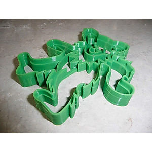 DANCING TEDDY BEAR 1960S ROCK MUSIC STYLE COOKIE CUTTER MADE IN USA PR3029