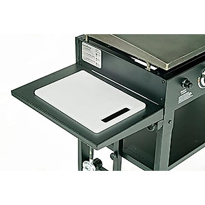 Blackstone 28" Flat Top Grill, Model 1853, 2 Burner Black Gas Griddle with Stand for Camping and Outdoor BBQ, Includes Blackstone Accessories Kit Cast Iron Seasoning and Wholesalehome Gloves and Cloth