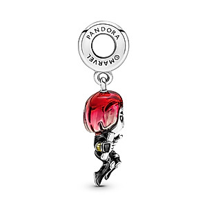 Pandora Marvel The Avengers Black Widow Dangle Charm Multicolor One Size