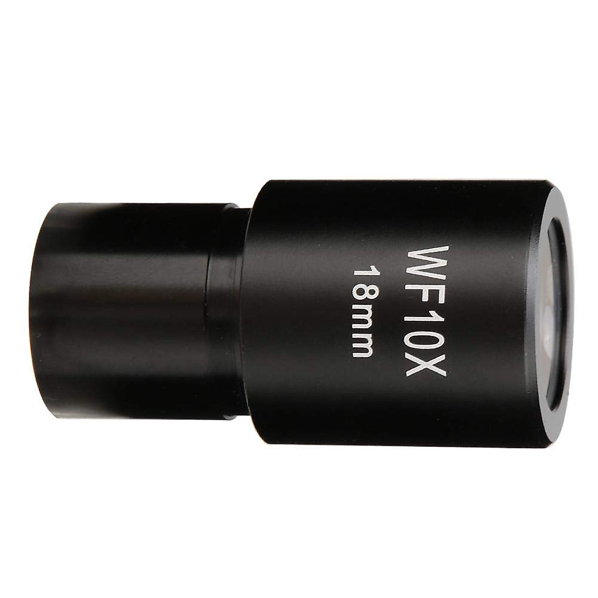 Eyepiece, WF10X/18mm Lenses Biological Microscope Wide-Angle Eyepiece Optical Lenses with Scale for Biological Microscopes