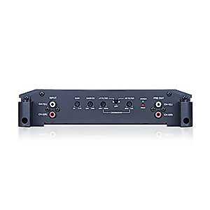 Alpine PK BBX-T600 BBX Series 600W 2-Ohm Stable 2 Channel Class A/B Amplifier - BBX Series 2-ohm Stable 2 Channel Class A/B Amplifier - DC-DC PWM Power Supply + Absolute 4 Gauge Amp Kit