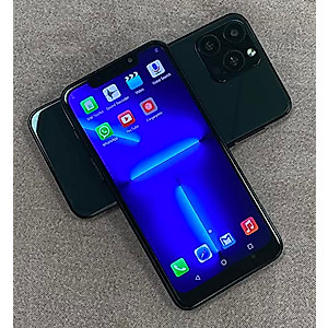 aderroo 1GB RAM 16GB ROM, S22U Android Smartphone, 6.11-inch Screen, Only SIM Cards Supports 3GWCDMA：850 / 2100MHZ，Dual SIM Card，Unlocked Cell Phones（Black）