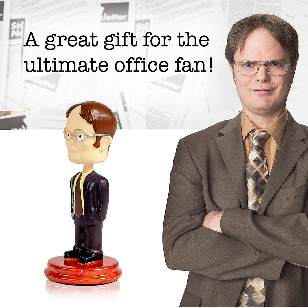 Scott's Tots Dwight Schrute Bobblehead from The Office - The Ultimate Merchandise for The Office Fans