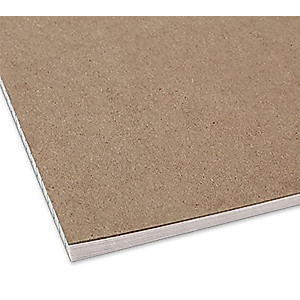 Amazon Basics Wide Ruled 8.5 x 11.75-Inch Lined Writing Note Pads - 12-Pack (50-sheet), White